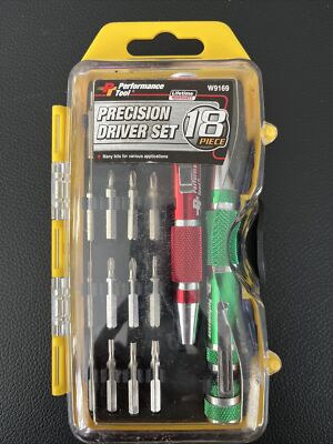 Performance Tool W9169 18Pc Precision Driver Set | eBay