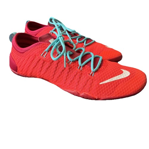 Nike Free 1.0 Cross Bionic Shoes Men Size 10 Red Training Active Swoosh ...
