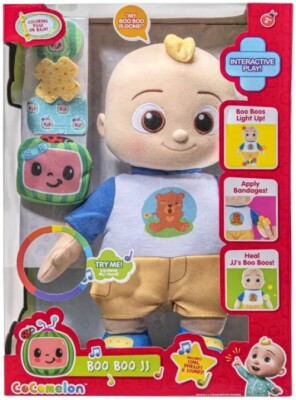 CoComelon Boo Boo JJ 12-Inch Interactive Light-Up Plush | eBay