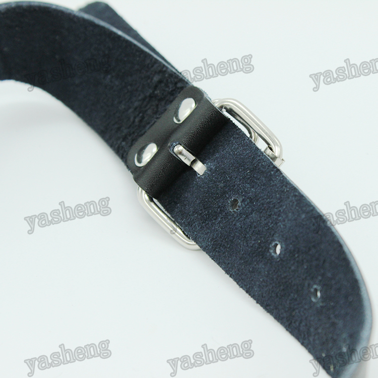 Quality Genuine Real Leather O Ring Open Mouth Ring | eBay