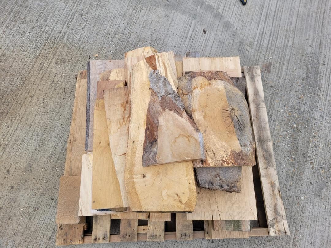 Hardwood Timber Offcuts Variety Pallet Load Free UK Mainland Delivery ...