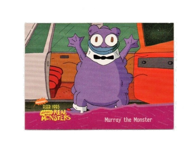 1995 Fleer AAAHH!! Real Monsters #23 - Murray the Monster 1/2 | eBay