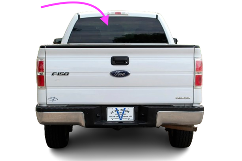 Fits: 2010 Ford F Series F150 2DR Standard & Super Cab Rear Window Back ...