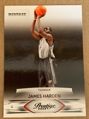 2009-10 Rookie James Harden #203 Thunder 76ers | eBay