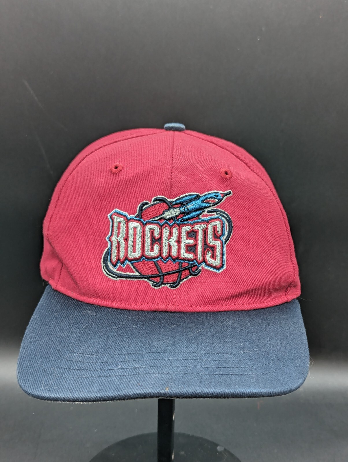 Houston Rockets Y2K Retro Logo Vintage Strap Back McG… - Gem