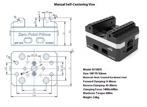 Four-axis Bridge Plate CNC Fixture Turntable Block Four-axis Self ...