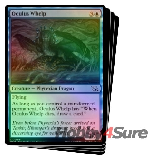 Foil Oculus Whelp X4 M/NM Magic: The Gathering MTG March Of The Machine ...