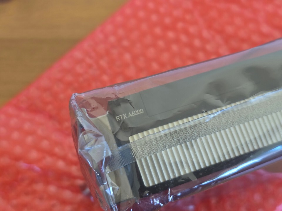 New NVIDIA RTX A6000 48GB PCI-E 4.0 Graphics Video Card CUDA RT Tensor ...