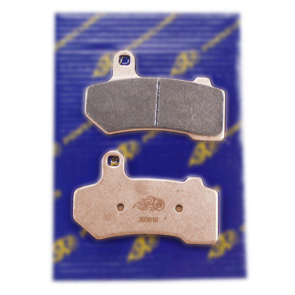 2 Front & 1 Rear Brake Pad for Harley 2008+ Touring 42850-06B 41852-08B ...