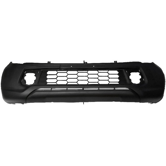 Front Bumper Black With Flare Holes MITSUBISHI L200 2015-onwards ...
