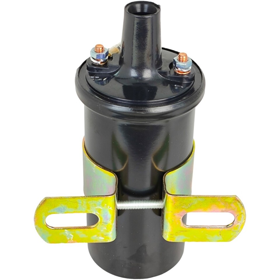 12V Distributor Coil w/External Resistor Fit for Ford E8TF12029BA 1100 ...