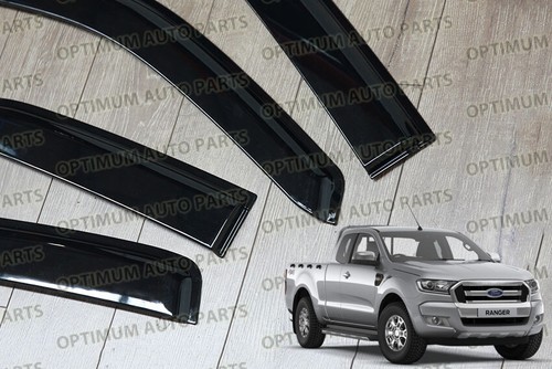 Premium Weather Shield Weathershields Visor For Ford Ranger Extra Cab ...