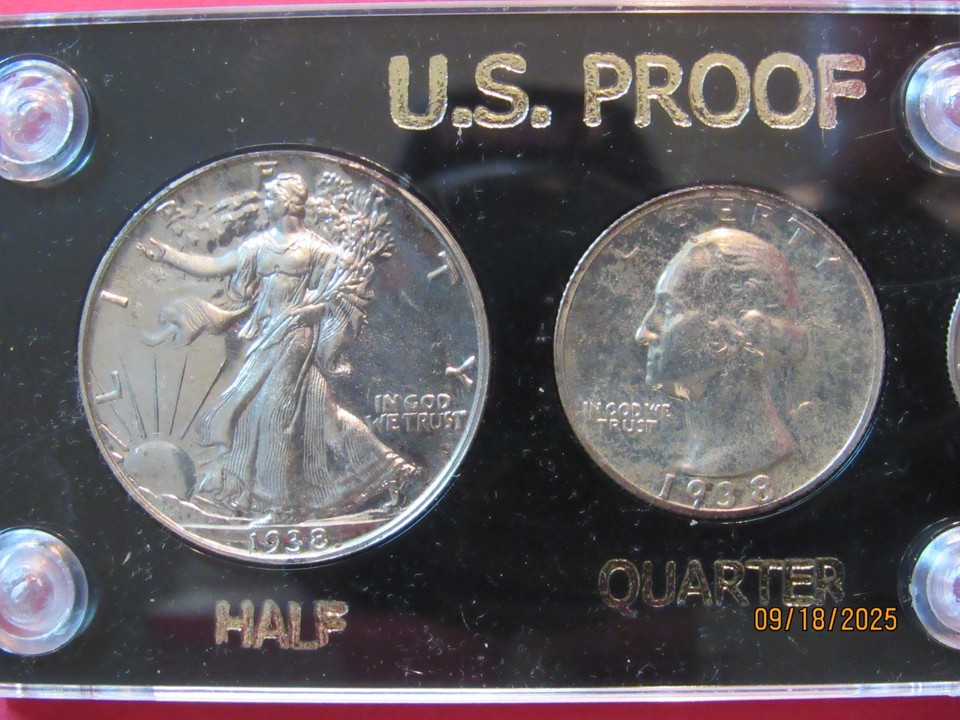 1938 UNITED STATES PROOF SET | eBay