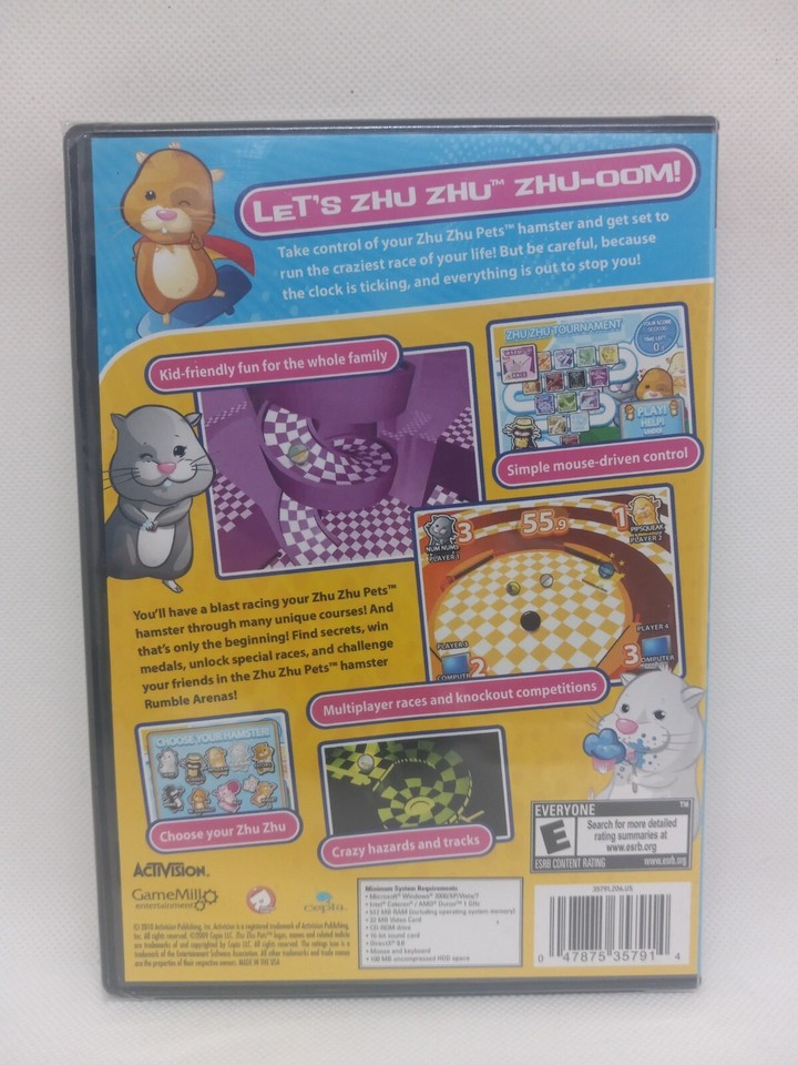 Zhu Zhu Pets (PC Game Windows XP / Vista / 7) Brand New & Sealed | eBay