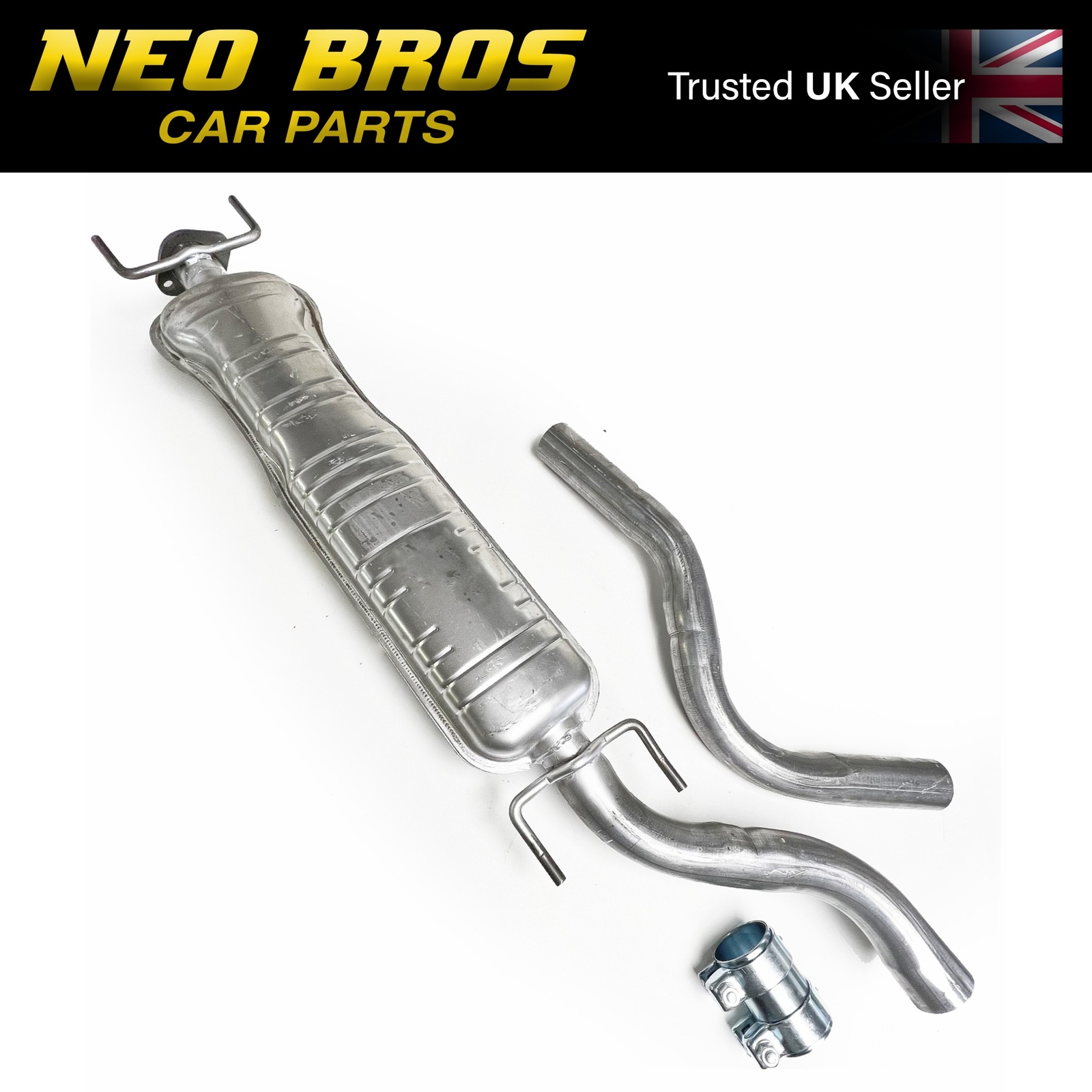 OE Quality Cat Back Exhaust System Kit, Saab 9-5 2.0 2.3 Turbo B205E ...