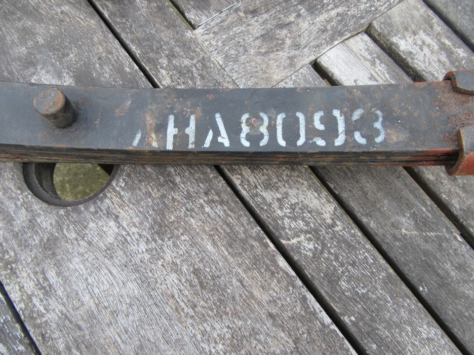 Two Rear Leaf Springs from Classic MG Midget 1275 Suspension | eBay UK