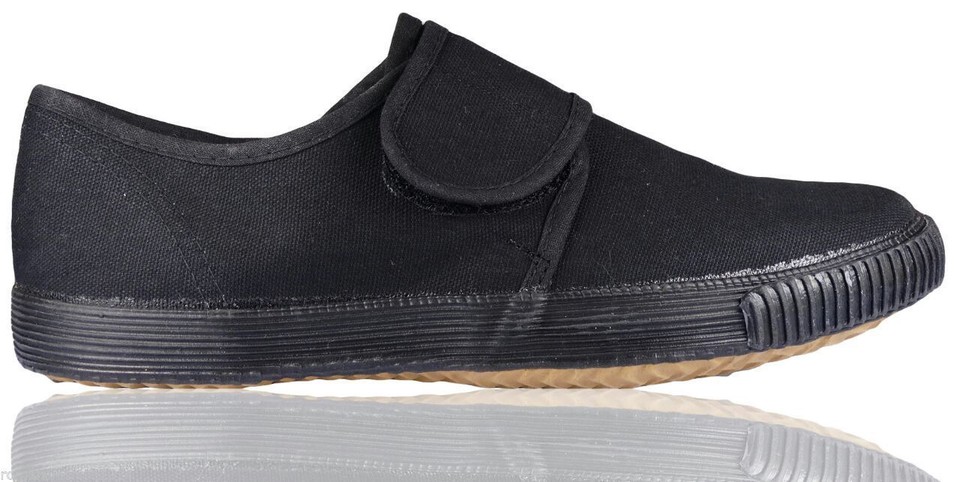 GIRLS BOYS SCHOOL PE GYM SPORTS TRAINER UNISEX ADULT PUMPS PLIMSOLLS ...