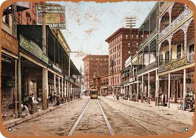 METAL SIGN - 1900 St. Charles Street New Orleans - Vintage Look ...