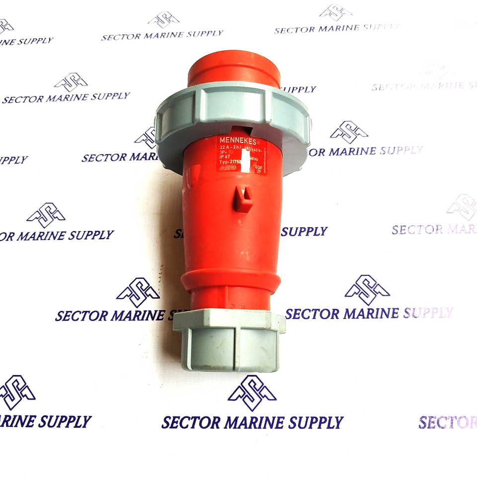 MENNEKES Type 2175B MALE PLUG 32A-3h | eBay