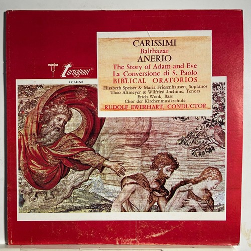BIBLICAL ORATORIOS Giacomo Carissimi / Giovanni Francesco Anerio ...