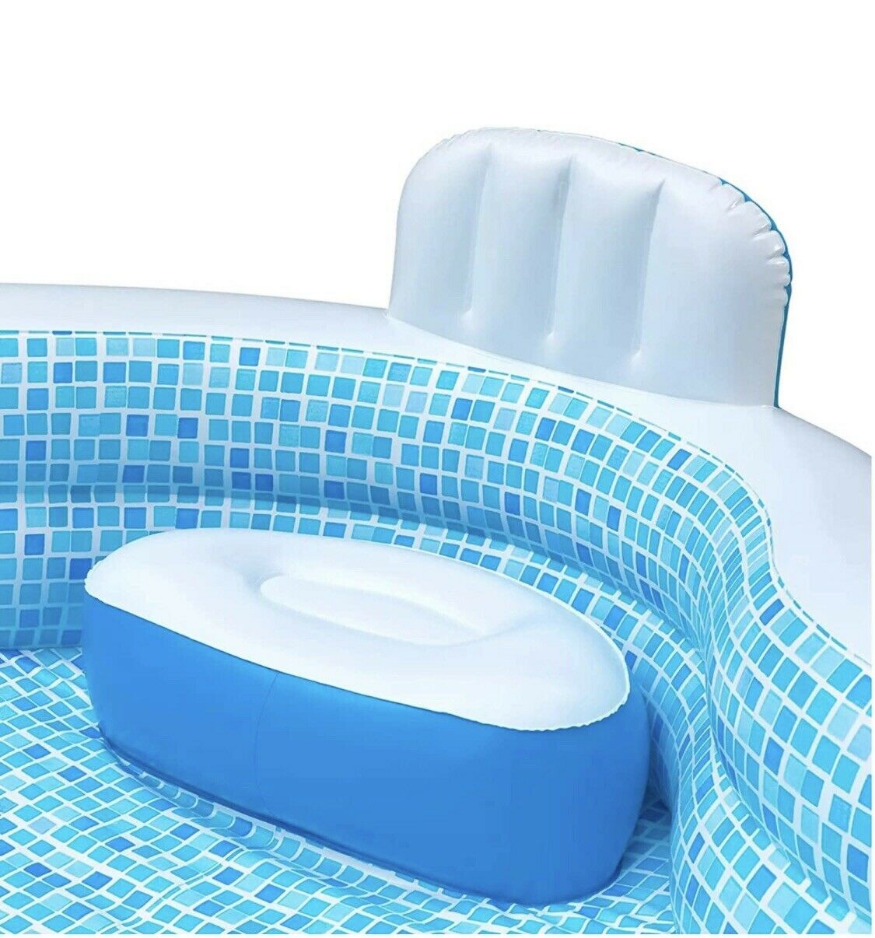 BRAND NEW Swimming Pool Family Lounge Inflatable 10 FT Outdoor Party ...