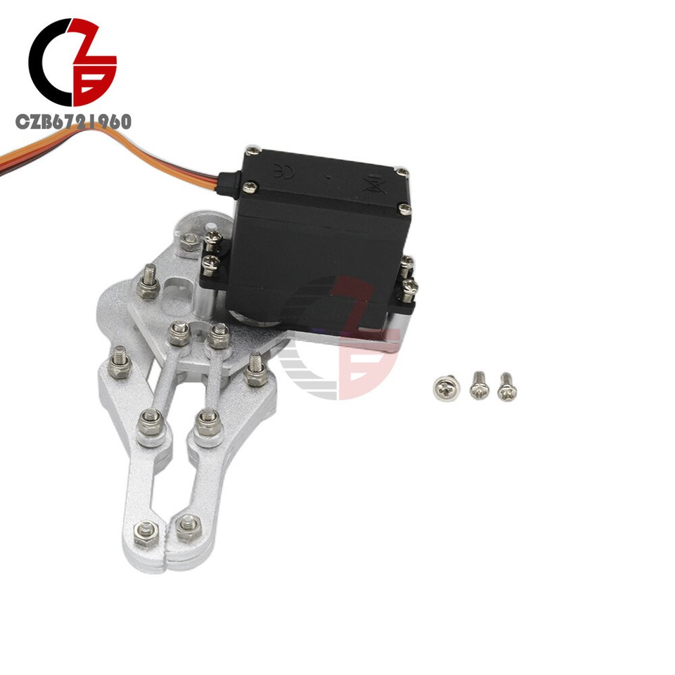 460MM Aluminium Arduino Robot Clamp Claw Mount Kit 6DOF Mechanical ...
