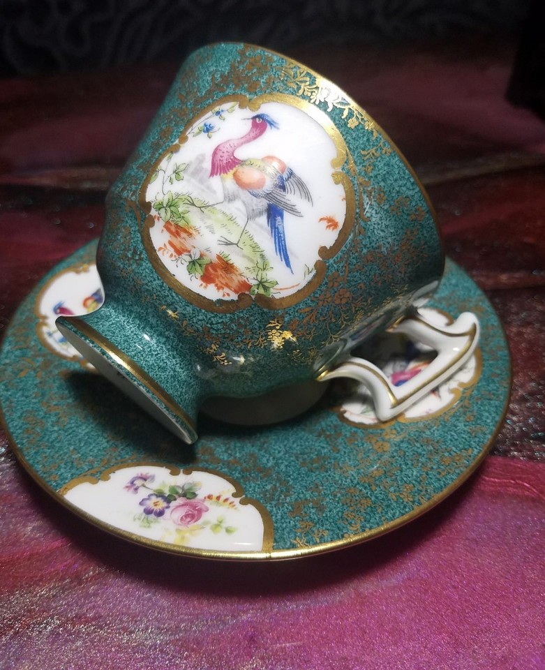 Royal Doulton England 'Birds of Paradise' Tea Cup and Saucer VERY RARE ...