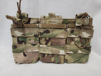 送料無料 / 実物 / First Spear /3 Mag Triple Shingle 5.56 マルチカム / Green berets ODA｜マガジンポーチ