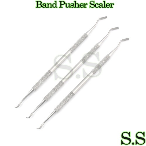 3pc set of Band Pusher Scaler Orthodontic Dental Instruments Ortho NEW ...
