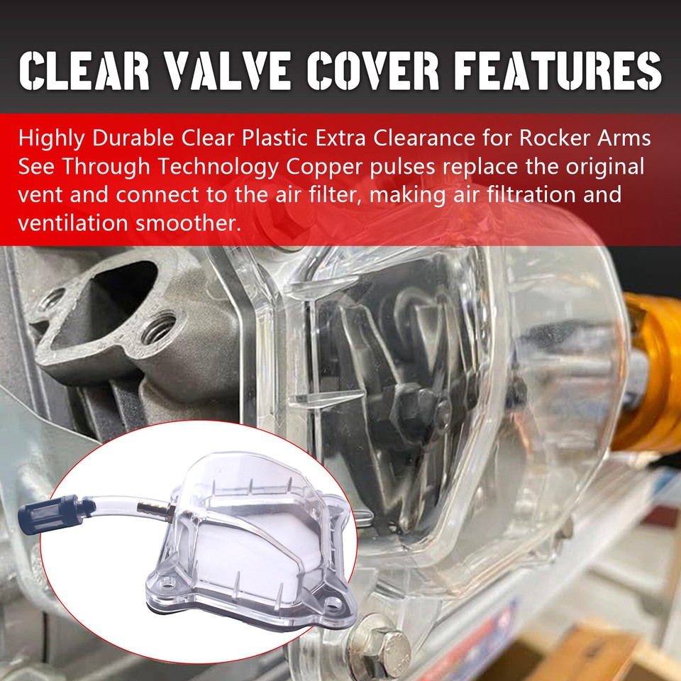 Clear Valve Cover For Predator 212cc Non-Hemi Honda GX160 GX200 Engine ...