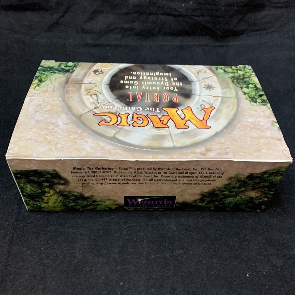 MTG Portal Booster Box 36x Packs empty wrapper NO cards Magic the ...