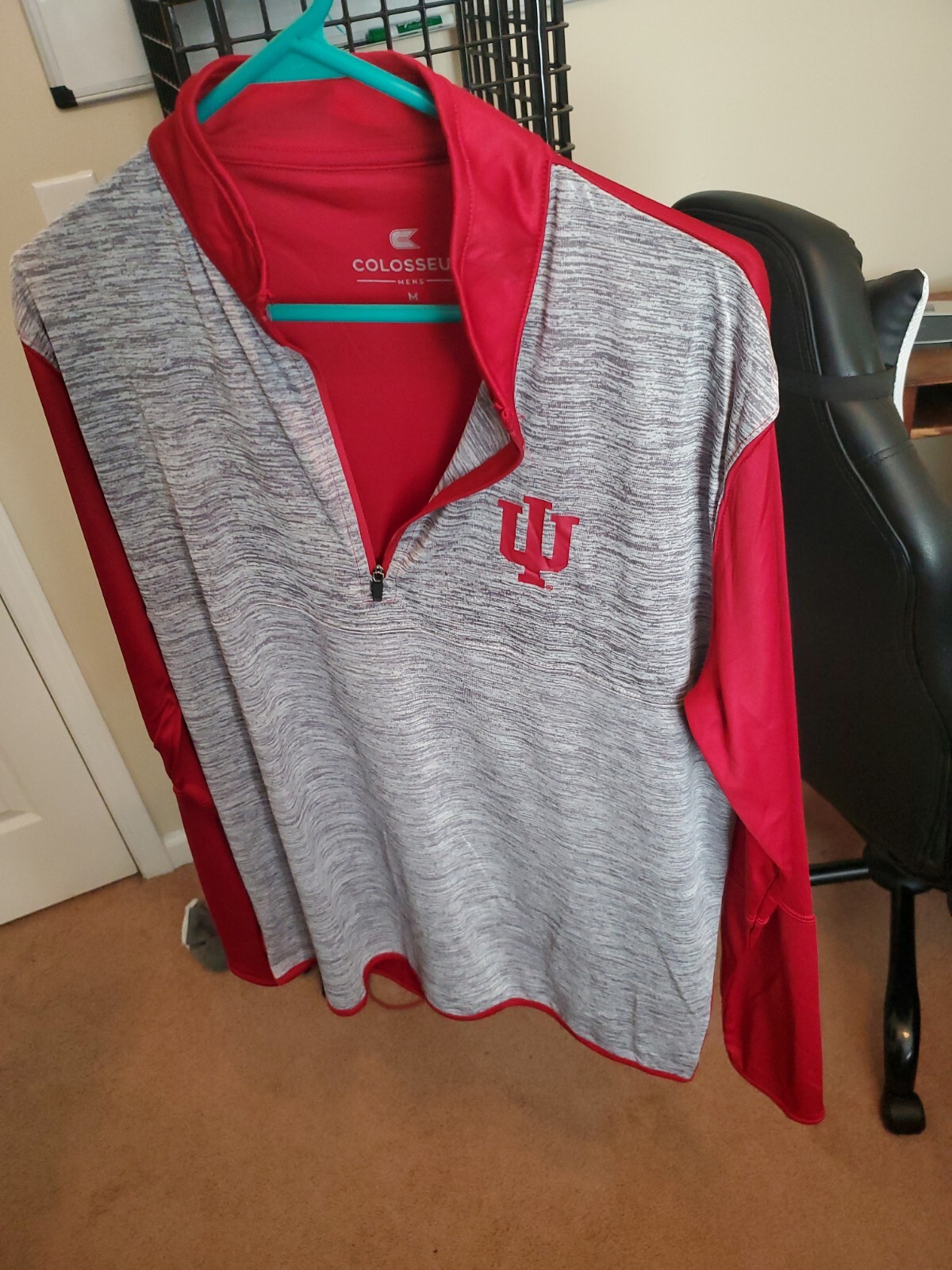 Classic IU Hoosiers Pullover 1/4 zip Sweater Size M Colosseum rn 114166 ...
