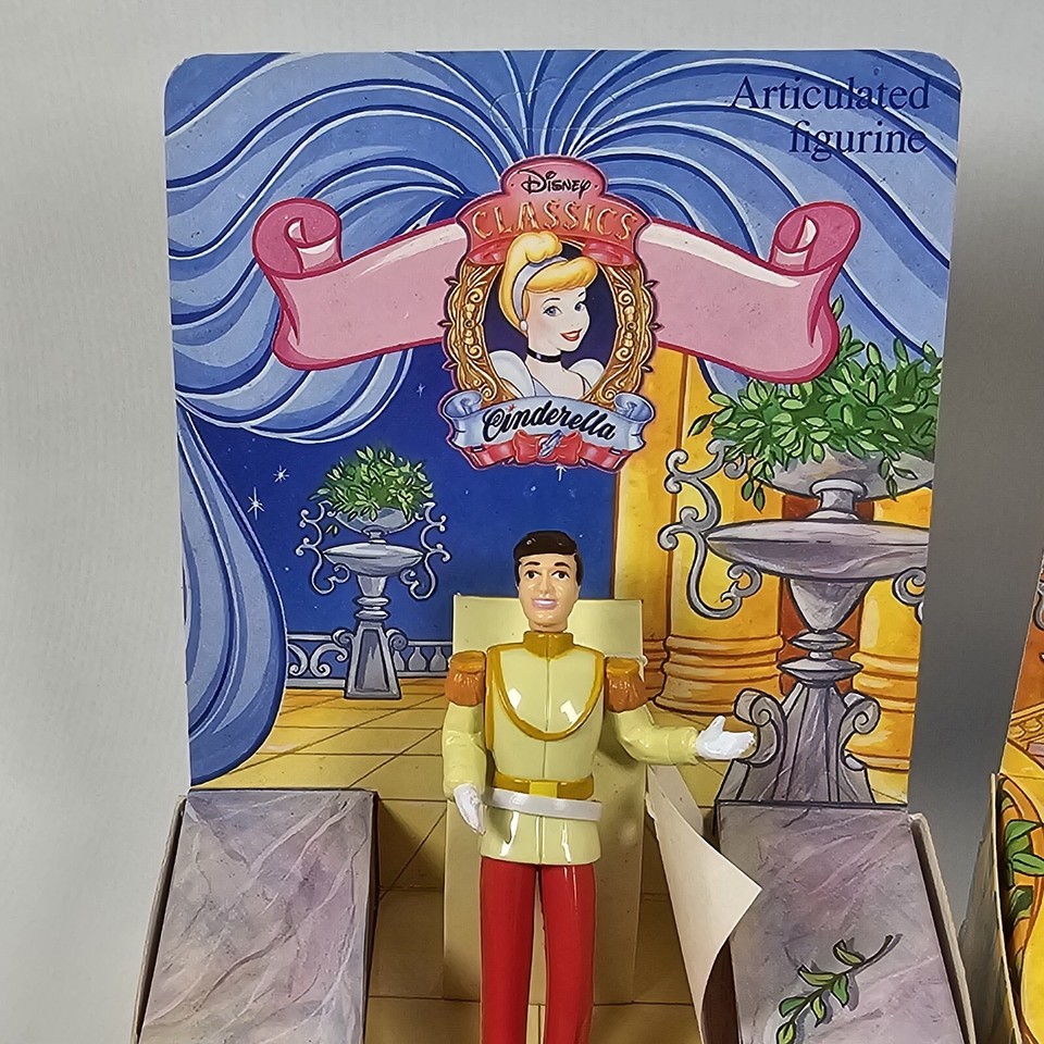 Cinderella Prince Charming Disney Articulated Figure Boxed Applause ...