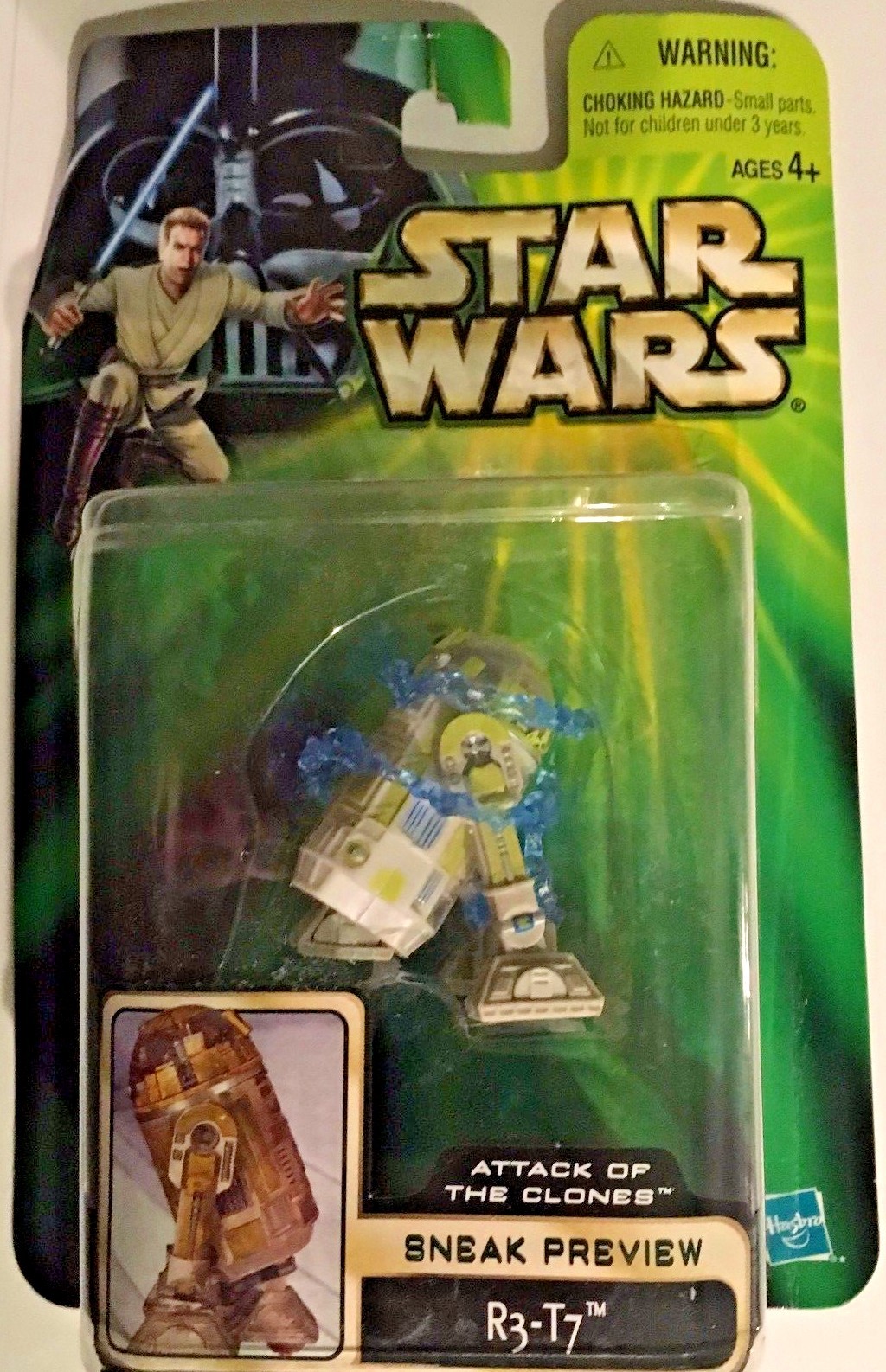 Star Wars R3-T7 - Episode II Attack of the Clones Sneak Preview Action ...