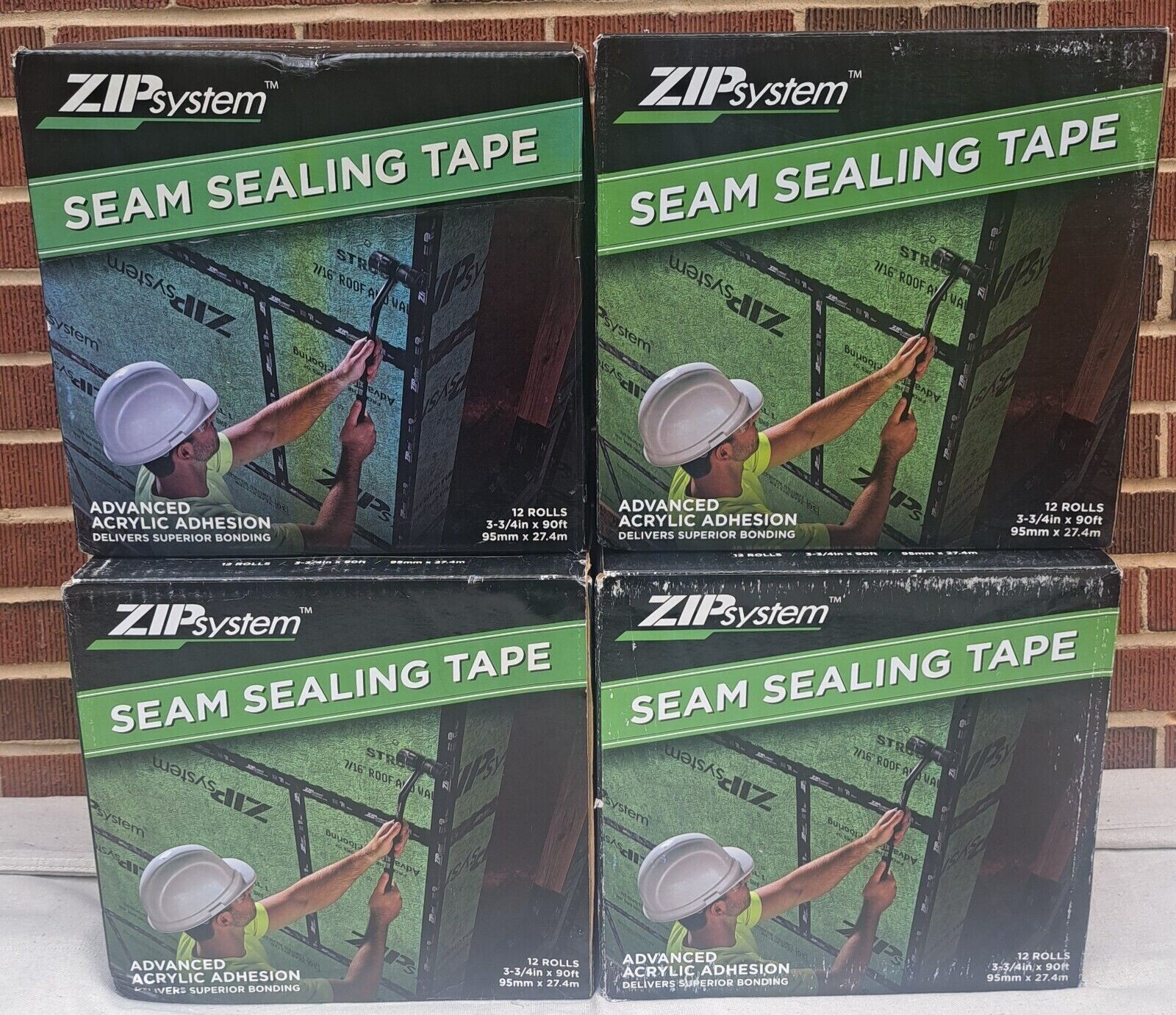 Huber ZIP System (S-13773) - 12-Rolls Seam Sealing 3.75in x 90ft ...