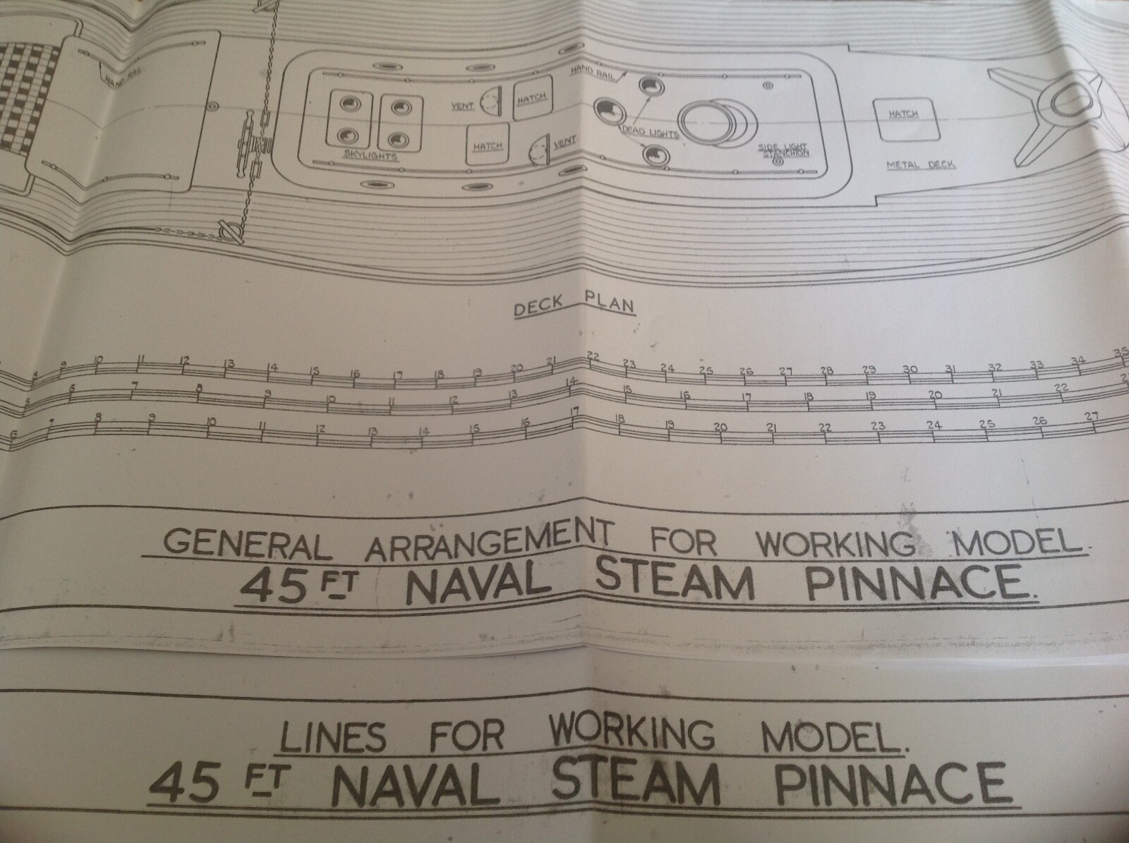 DIGITAL PLANS of "THE 45 FOOT NAVAL STEAM PINNACE" for Model ...