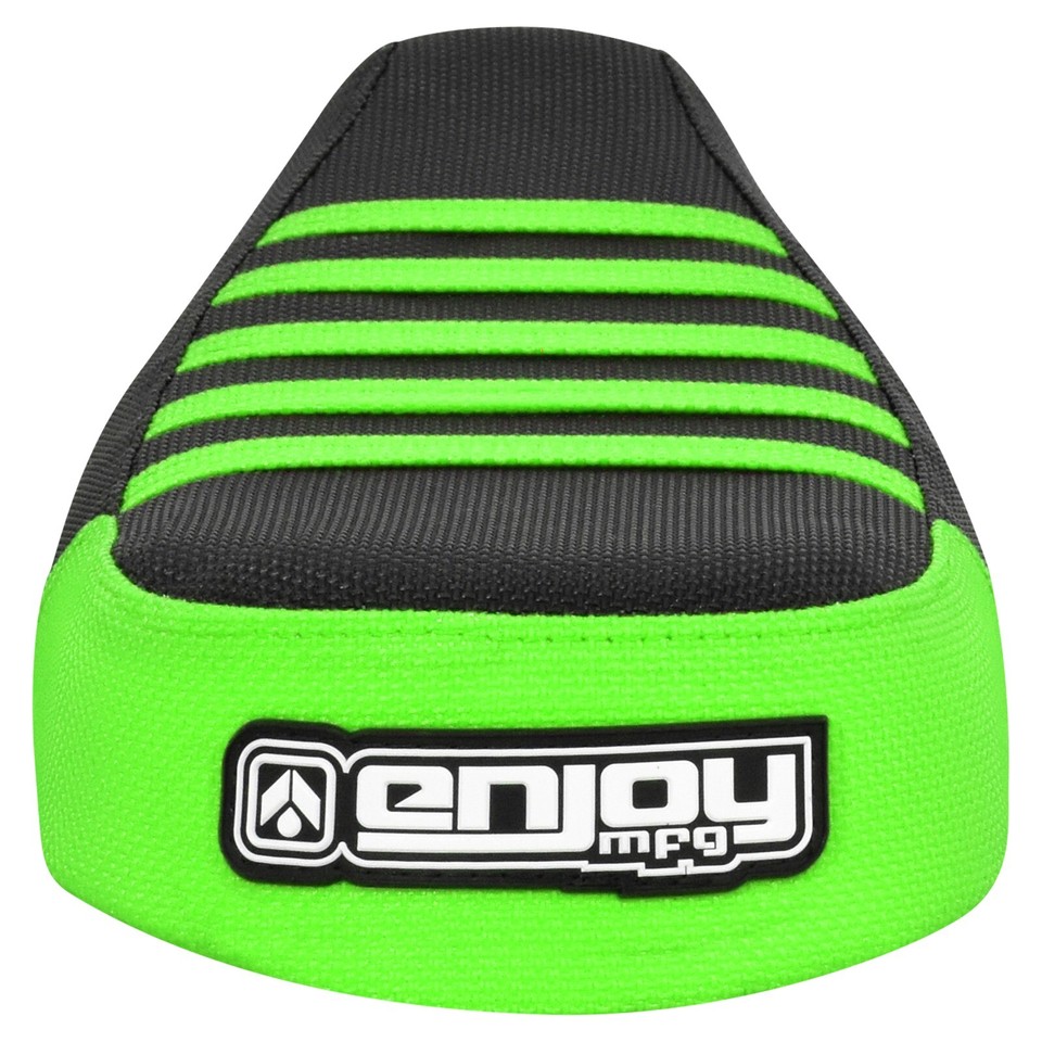 Super73 S1, S2, R, RX 2-Up Seat Cover - FLO GREEN Rear BLK Top FLO ...