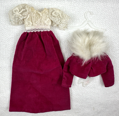 VINTAGE 1970's MATTEL BARBIE FRANCIE WALTZ IN VELVET DRESS JACKET #1768 ...