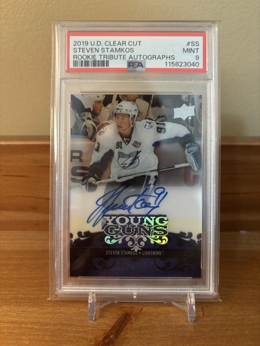 2019-20 Clear Cut Steven Stamkos Rookie Tribute Autograph Young Guns ...