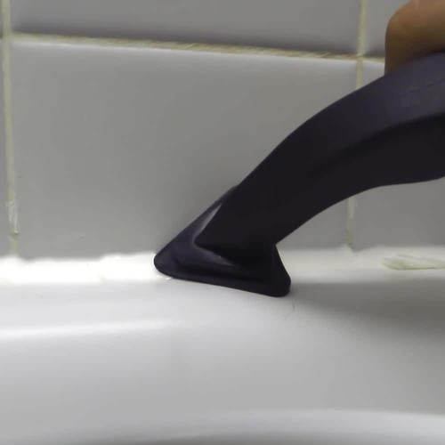 Husky 3-in-1 Caulk Tool Remover, Smoother & Scraper with Soft Grip ...