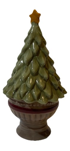Grasslands Road Salt Pepper Shakers Stackable Christmas Tree NOS | eBay