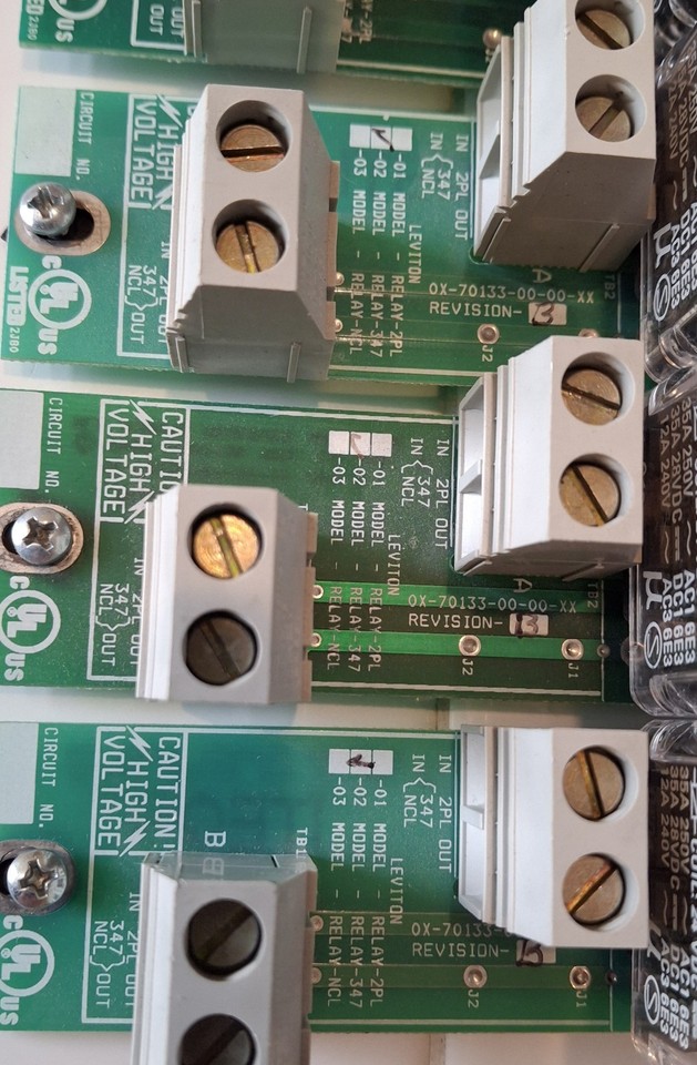 Qty Lot 1 Zmax Two Pole RELAY-347 Z-Max 347 Volt 21015-82 Leviton | eBay