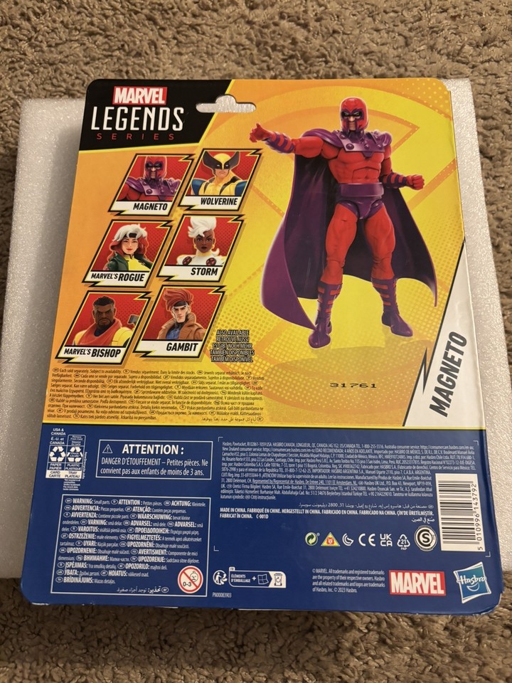 Marvel Legends Series X-Men 97 Retro MAGNETO 6-Inch Action Figure ...
