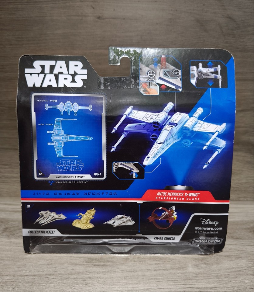 Star Wars Micro Galaxy Squadron Antoc Merrick's X-Wing CHASE 1/5000 ...