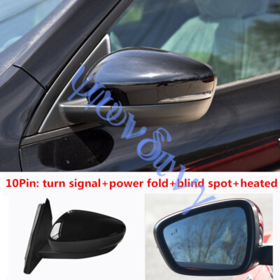 Side Mirror 2020-2023 For Ford Escape Black Left Driver Side Blind Spot ...