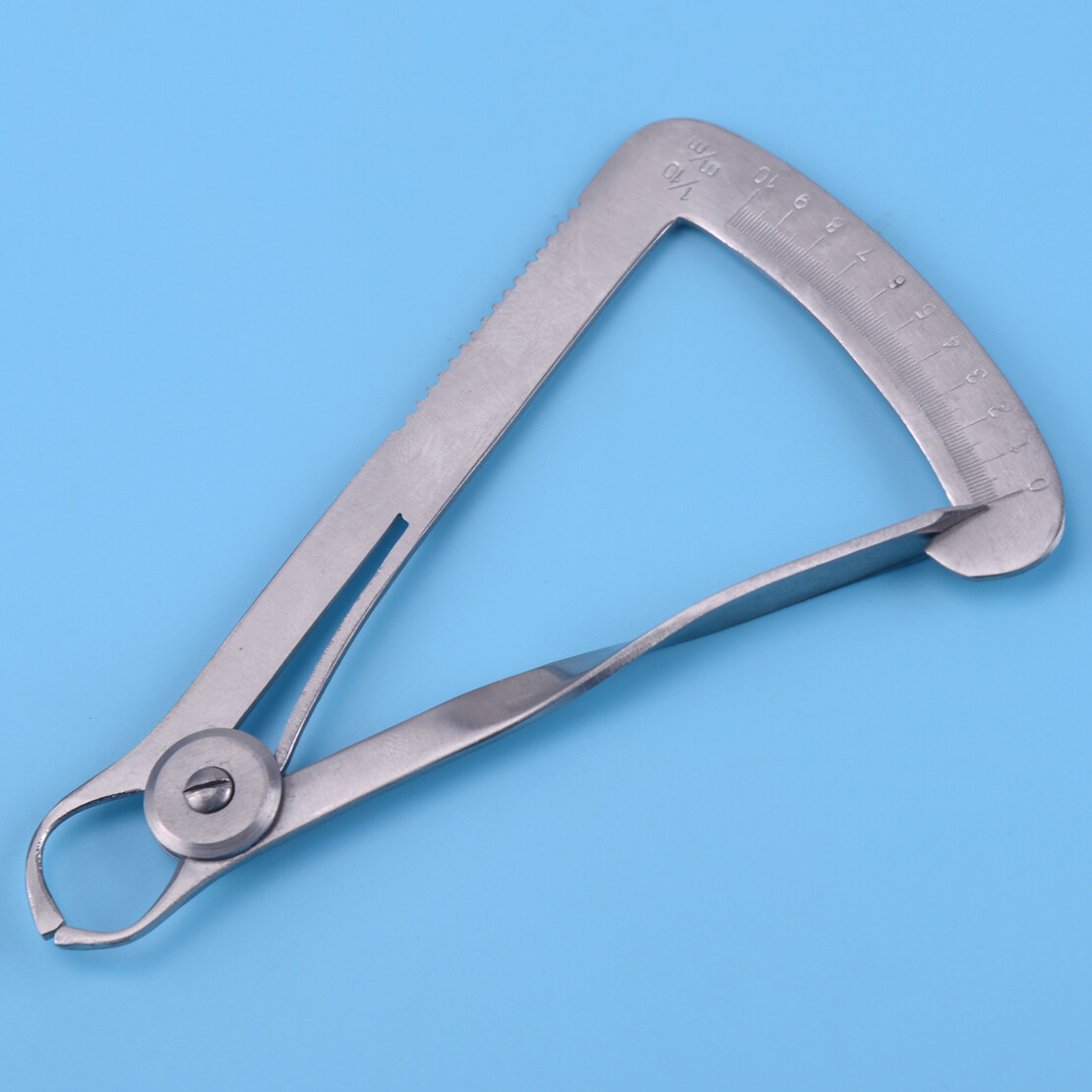 Pro Dental Lab Wax Steel Crown Gauge Caliper Ruler Dental Surgical ...