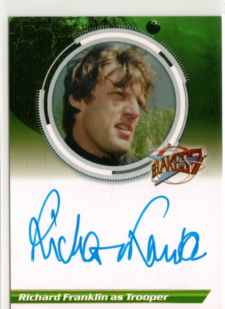 Blake's 7 Series 2 Auto Autograph Trading Card Selection - Unstoppable ...