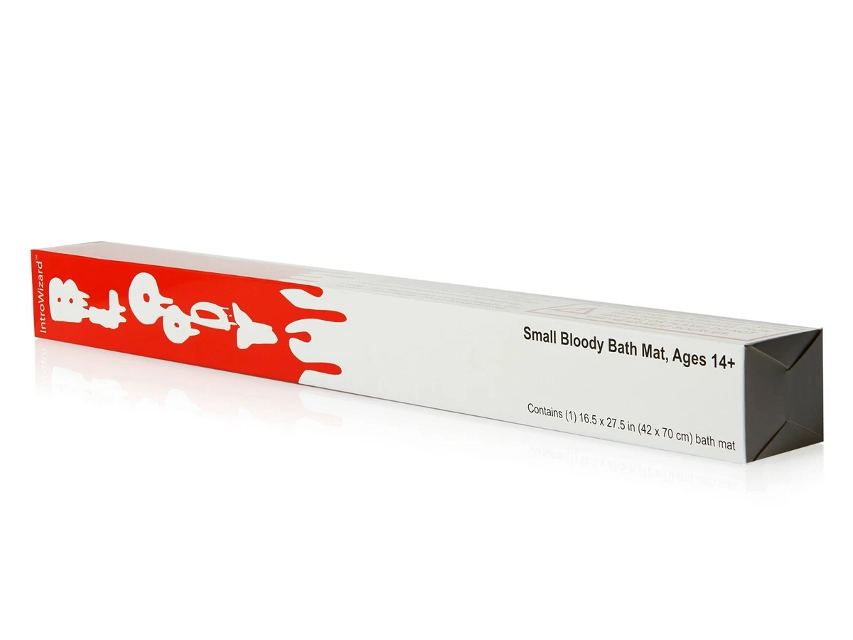 When Wet Blood Bath Mat