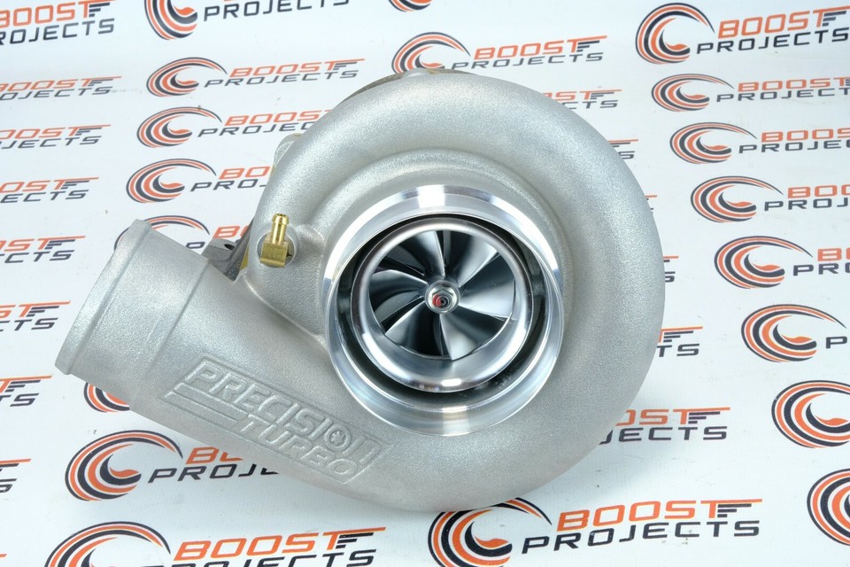 Precision Turbo HP Cover CEA Billet 6766 Journal Bearing T4 .81 V Band ...