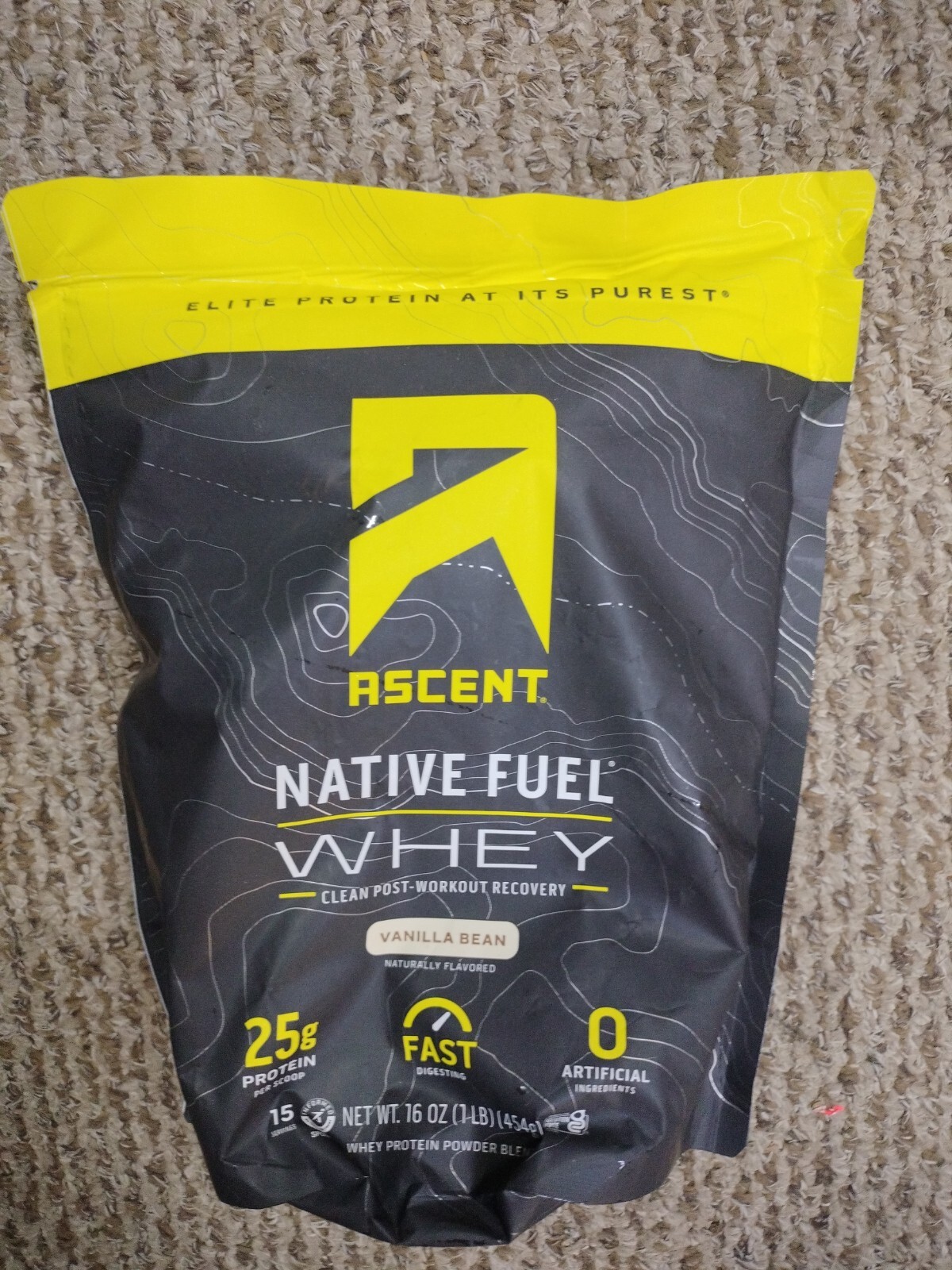 Ascent+Whey+Protein+Vanilla+Bean+1+LB+Bag+15+Servings+Exp+05%2F22 ...